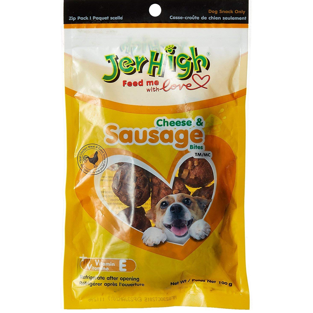 JerHigh Cheese and Sausage Dog Treats