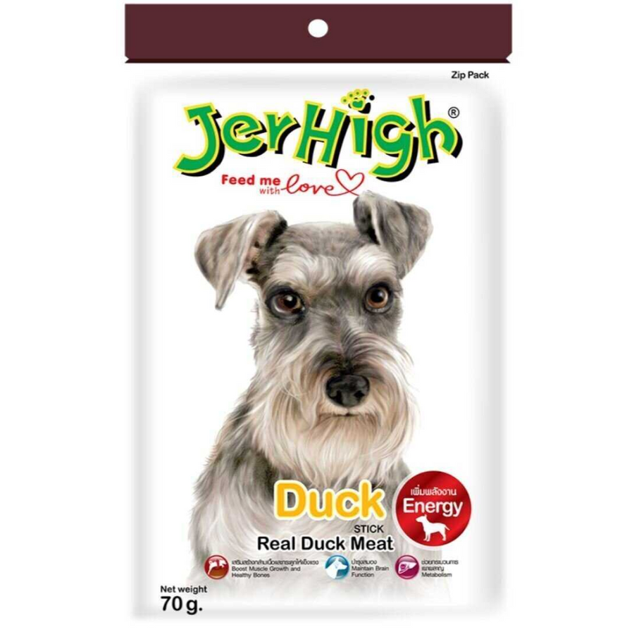 Jerhigh Duck Stick With Real Chicken Meat - Smiling Pets